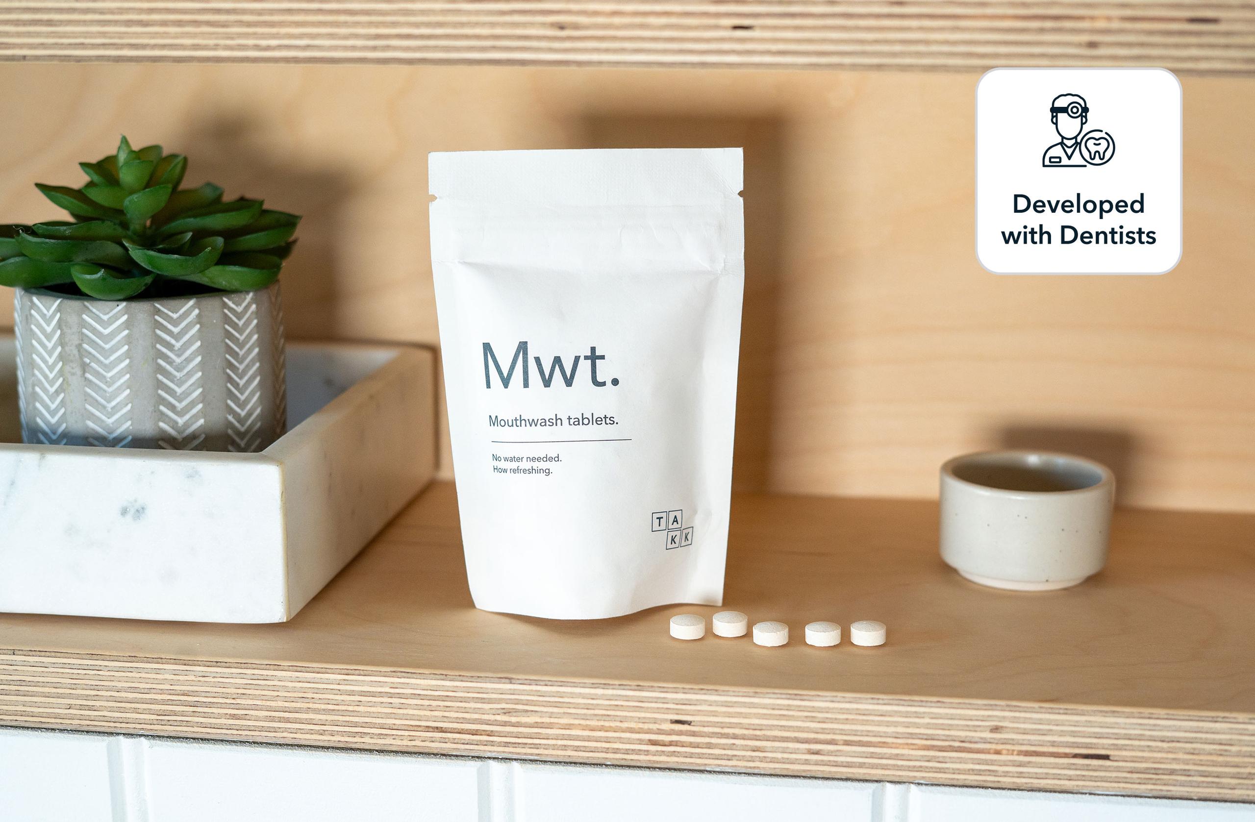 Mouthwash Tablets | TAKK - Bathroom Essentials